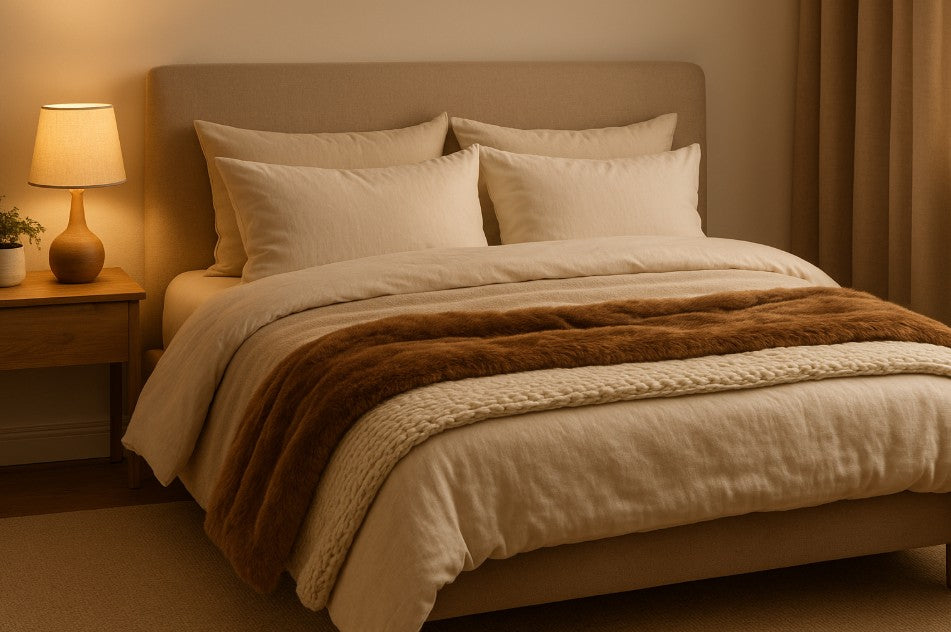 How to Make Your Bed Warmer & Cosier – Levede